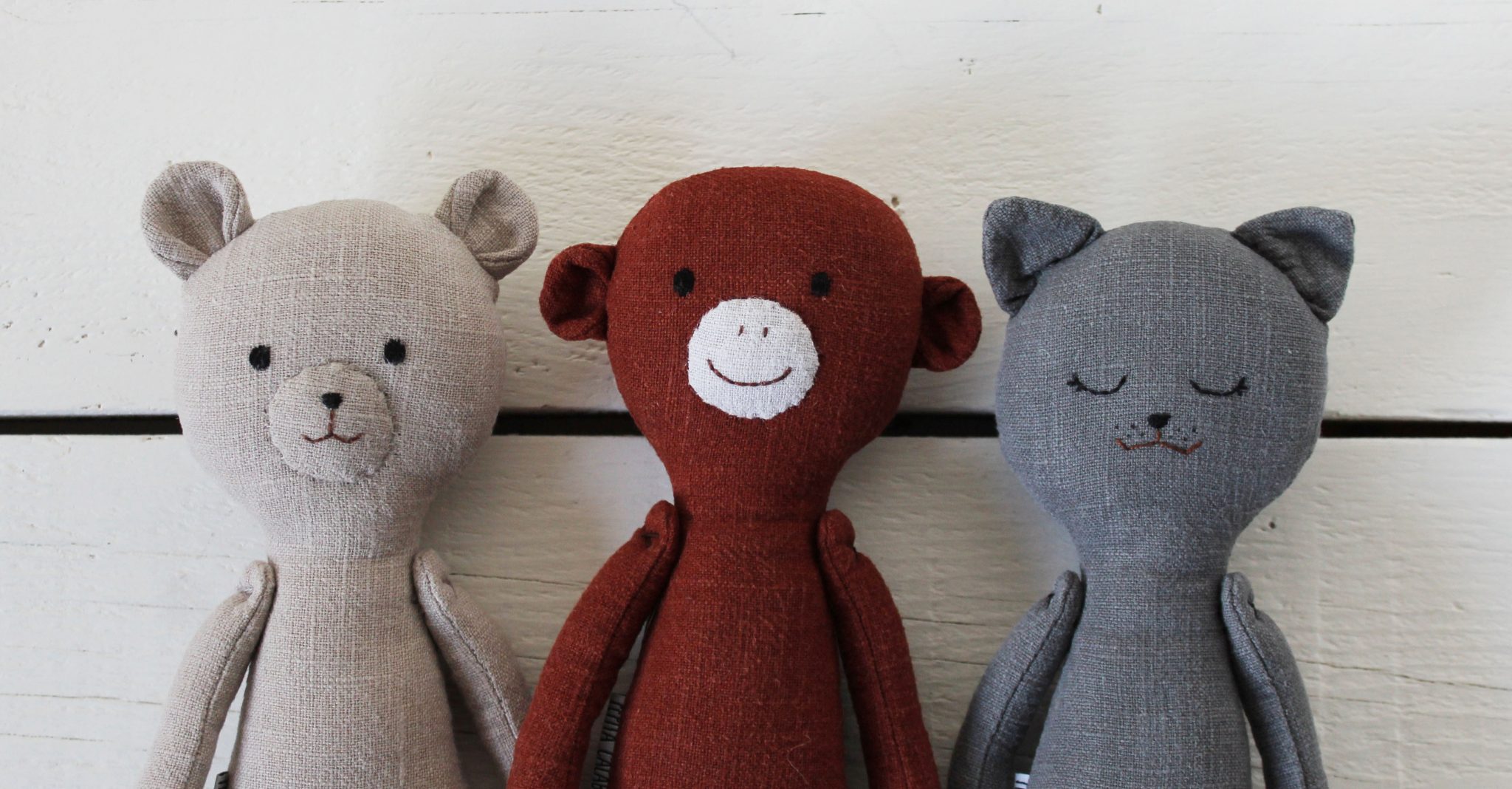 Pepita Calabaza – Stuffed animals made with natural fabrics